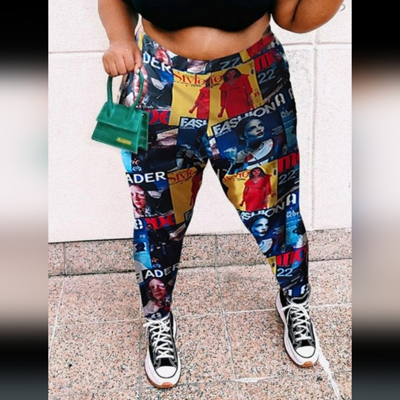 Pants & Jumpsuits | Super Cute Fashion Magazine Pants | Poshmark